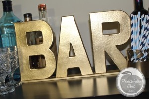 Simple DIY Bar Sign
