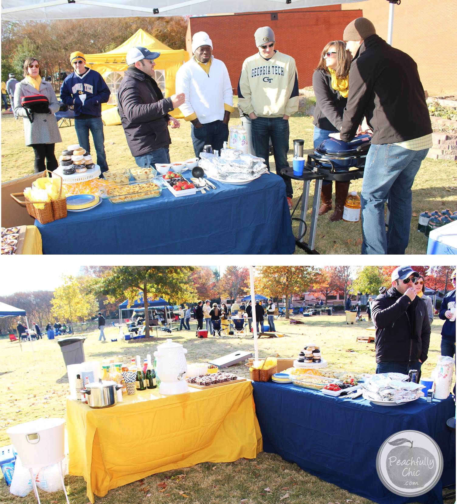 The Ultimate Cold Weather Tailgate — Peachfully Chic