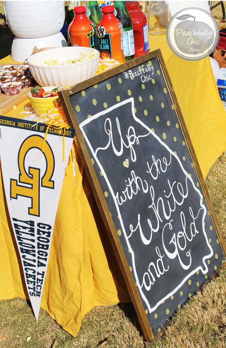 The Ultimate Cold Weather Tailgate — Peachfully Chic