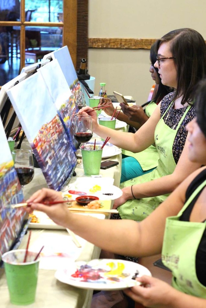 Paint Nite Review | Peachfully Chic