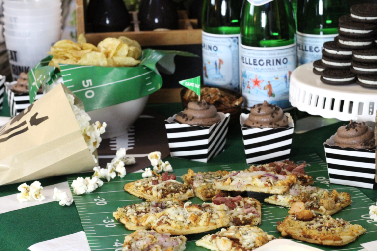 Easy Football Game Day Decor - Peachfully Chic