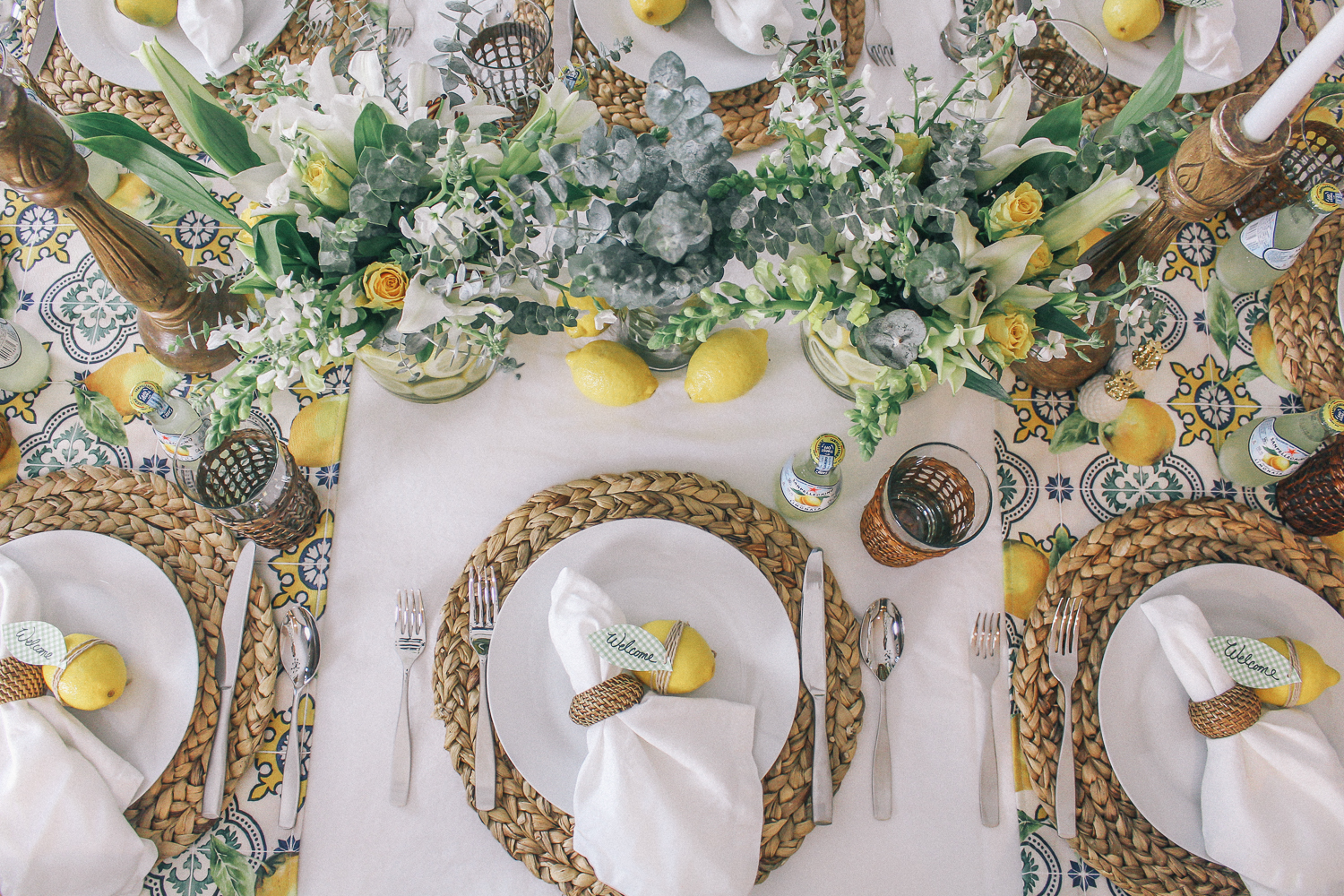 Lemon-Themed-Amalfi-Dinner-Party-7514 - Peachfully Chic
