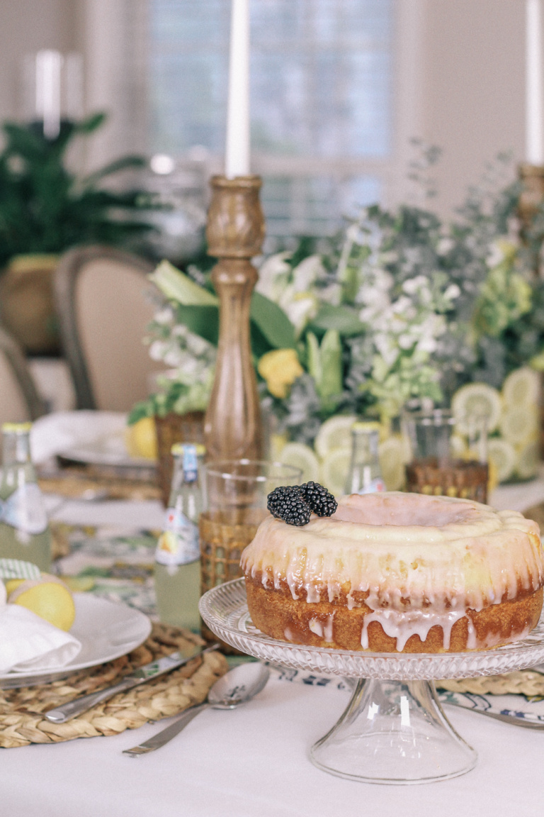 Lemon Party Decor & Table Setting - Peachfully Chic