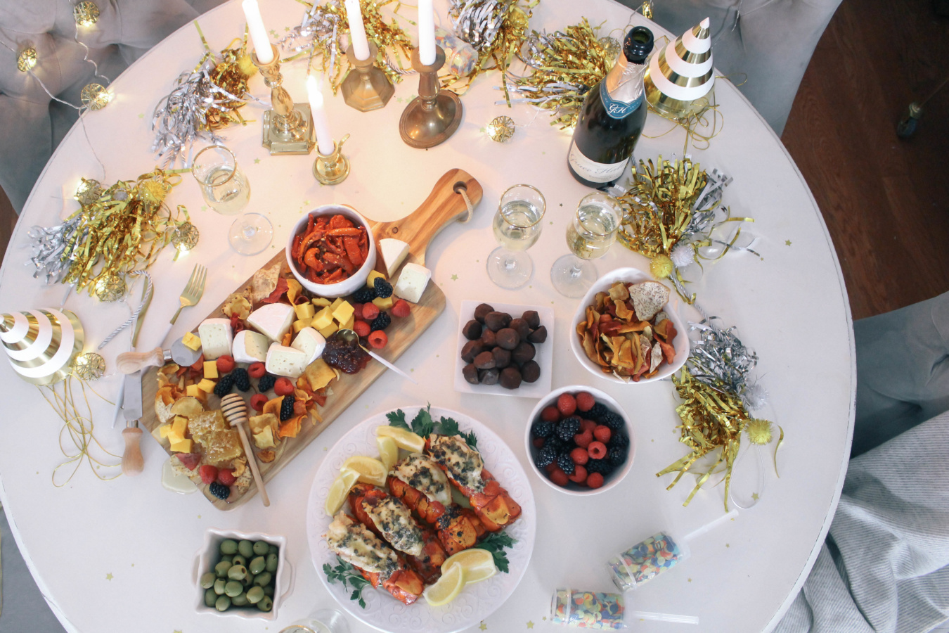 Low Key New Year's Eve Party - Peachfully Chic