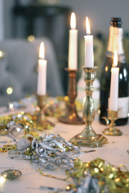 Low Key New Year's Eve Party | Peachfully Chic