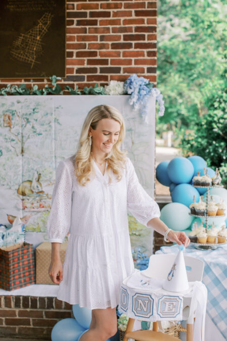 Peter Rabbit-Themed Picnic: Logan's 1st Birthday Party - Peachfully Chic